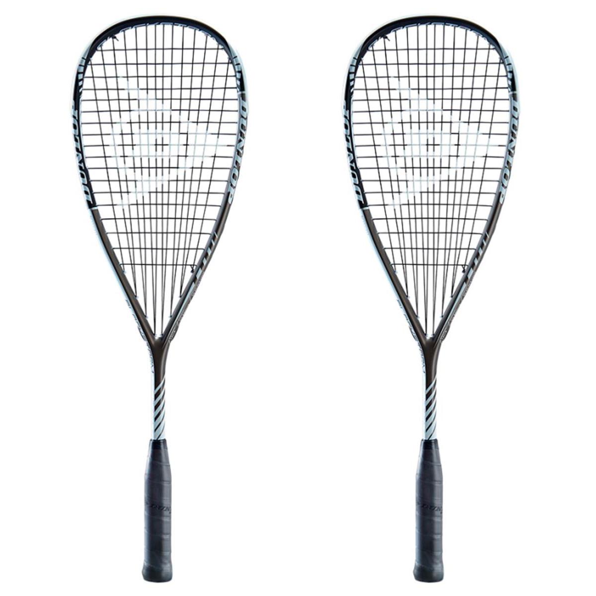 Comprar pack de 2 raquetas de squash Dunlop Blackstorm Titanium al ...